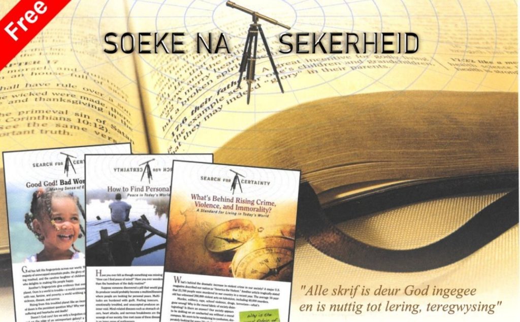 Soeke na Sekerheid – 1 | HopeLives365 Online University