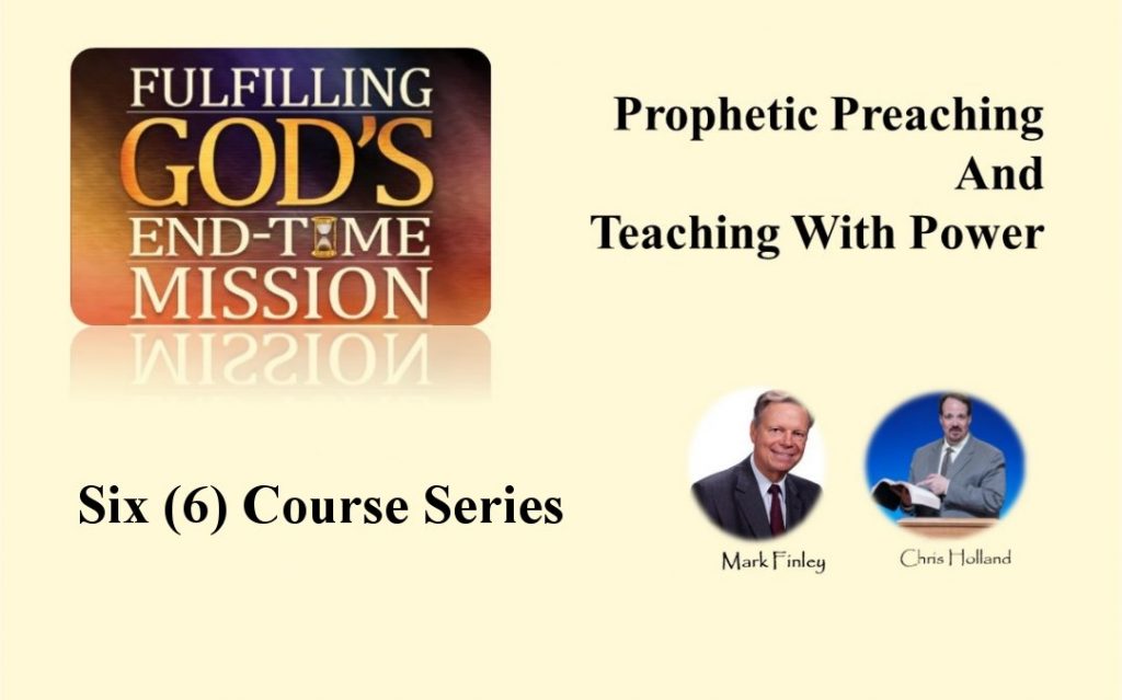 Pre-Order: Prophetic Preaching, Teaching, and Evangelism – Six (6 ...
